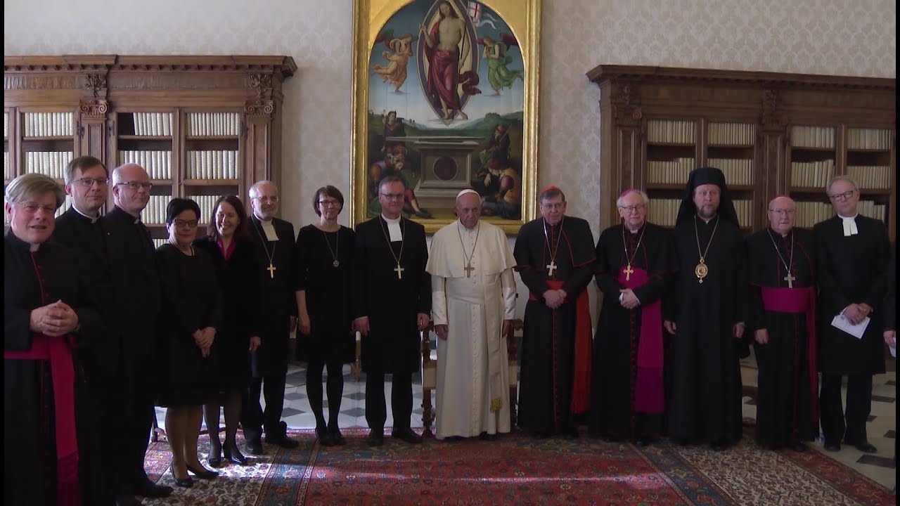 Pope Francis receives document from Lutheran Church of Finland bishops ...
