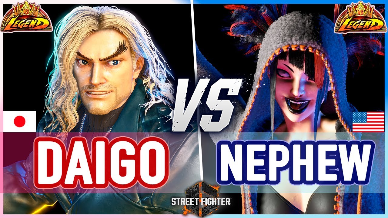 SF6 🔥 Daigo (Ken) vs Nephew (Juri) 🔥 Street Fighter 6 - YouTube