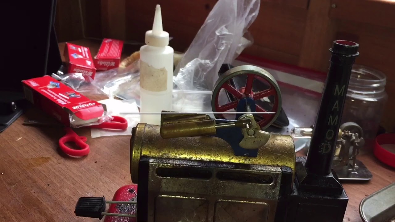 How to repair a vintage Mamod SP2 Engine #Part1 1# Inspection and ...