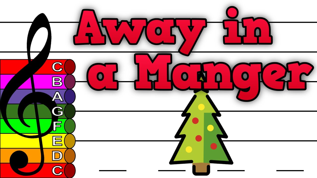 Away in a Manger - Treble Clef Boomwhacker Play Along - YouTube