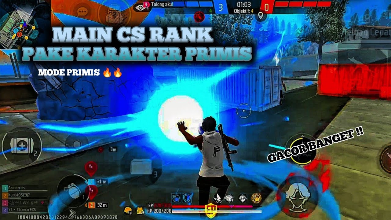 GAMEPLAY CLAS SQUAD RANK MODE PRIMIS 🔥🔥 GACOR PARAH!!! | FREEFIRE ...