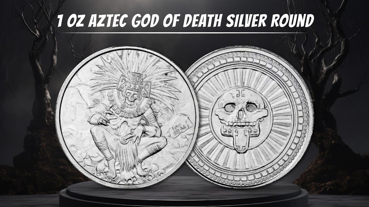 1 oz Aztec God of Death Silver Round | BOLD Precious Metals - YouTube