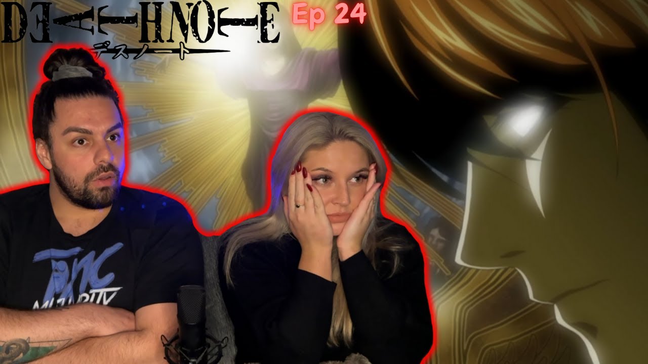 LIGHT'S GODLIKE BRAIN! | Death Note Ep 24 Reaction! | Deniz & Masha ...