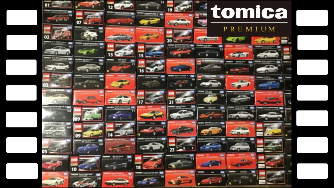 トミカプレミアムコレクションディスプレイ/Japanese Miniature Car Tomica PREMIUM Collection ...