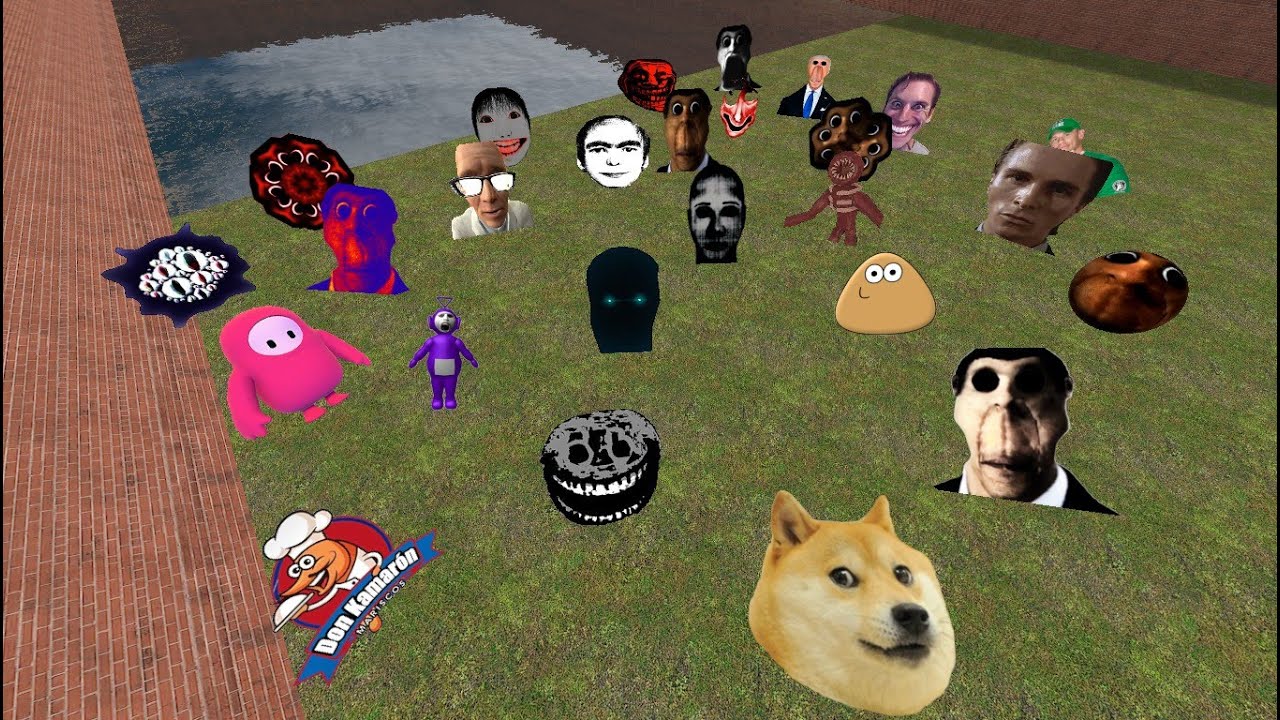 ALL FULL NICO'S NEXTBOT, 2D NEXTBOTS, OBUNGA NETBOT NEW UPDATE In Garry ...