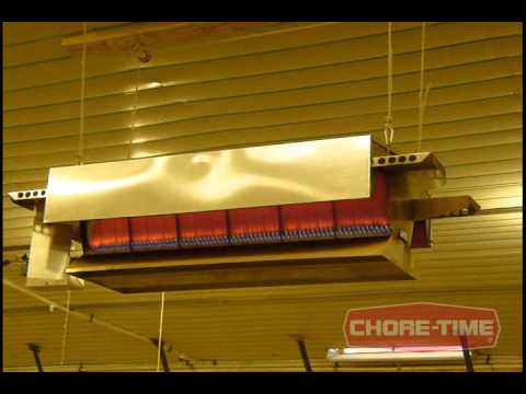 Chore-Time® Quadratherm® Heater - YouTube