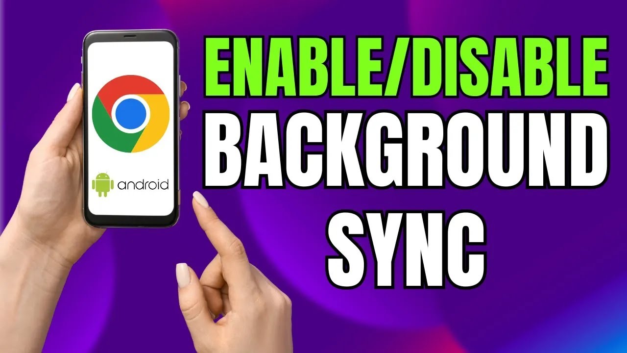 How to Enable OR Disable BACKGROUND SYNC in Google Chrome NOW! - YouTube
