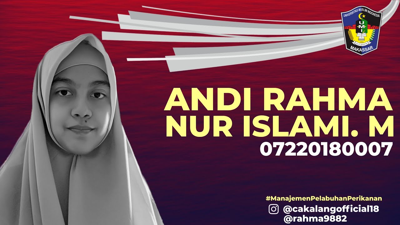 PSP 2018_07220180007_ANDI RAHMA NUR ISLAMI MALIK_MPL - YouTube