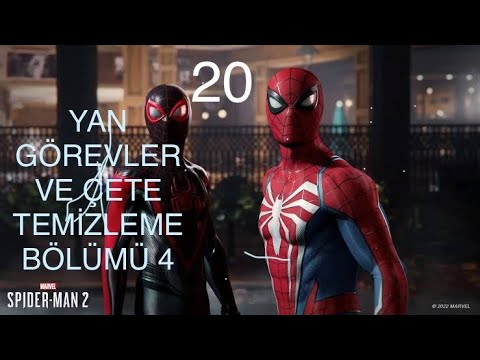 MARVEL'S SPİDER MAN 2 - BÖLÜM 20 - YAN GÖREVLER VE ÇETE TEMİZLEME BÖLÜMÜ 4