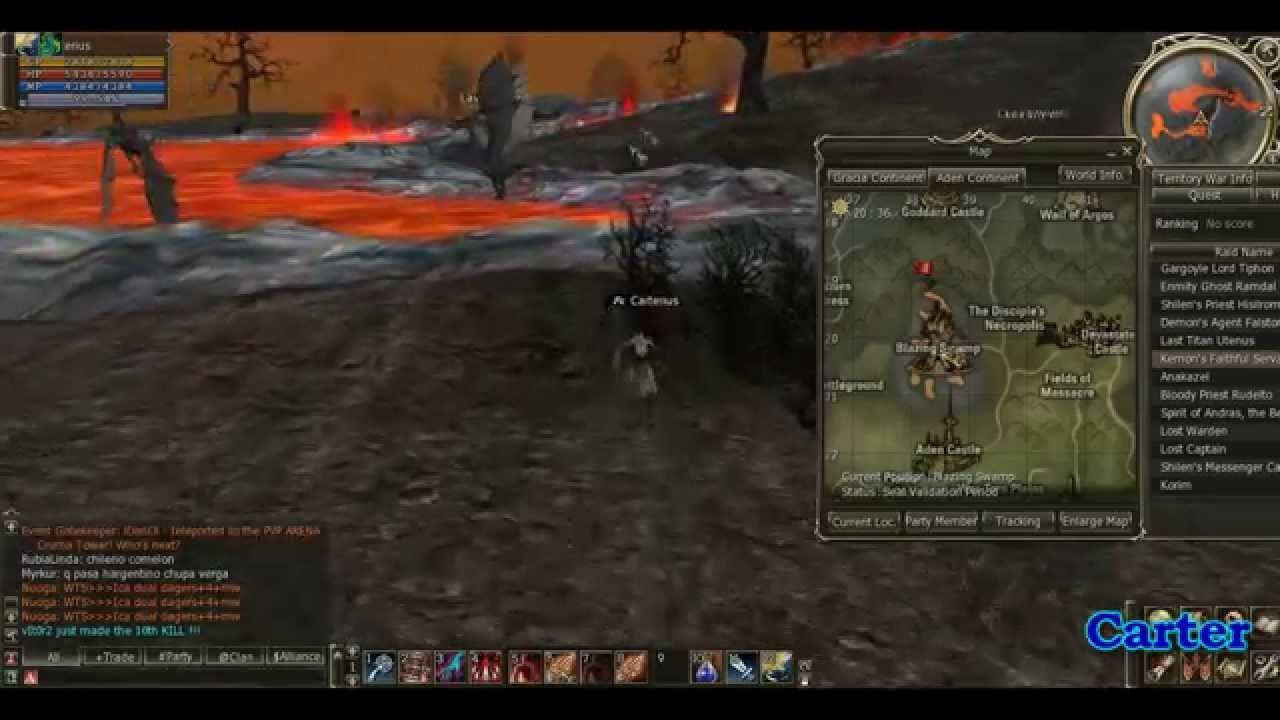 Road to Kernon's Faithful Servant Kelone 67 lvl - YouTube