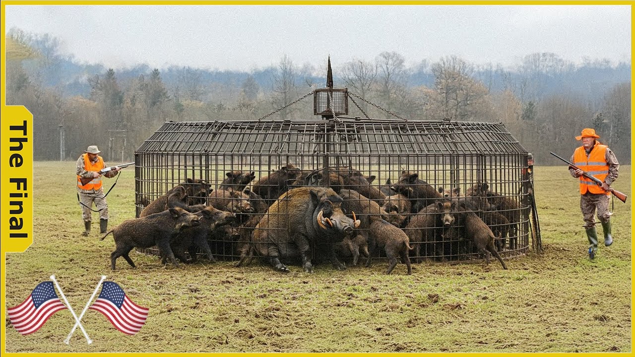 No Hunting – How Florida Farmers Make $200/Day Catching Hogs - YouTube