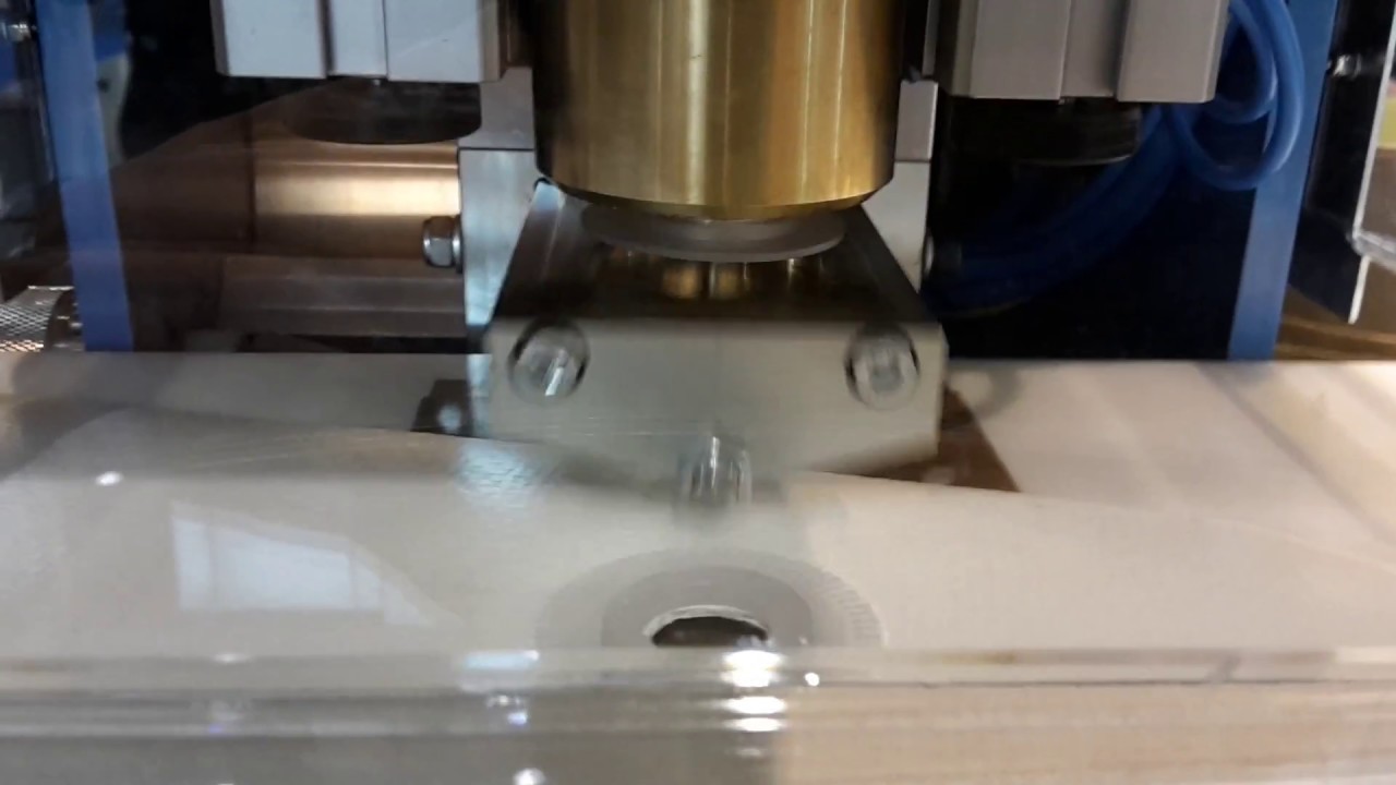 Eyelets Welder Alpha - YouTube