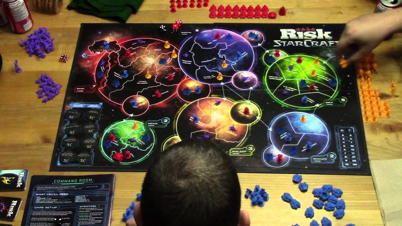 Starcraft Risk battle report 2 part 1 - YouTube