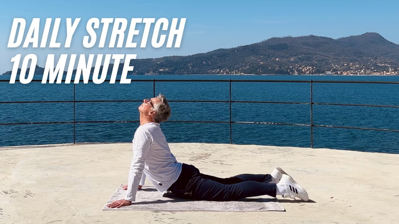 10 Minute Beginner Full Body Stretch Daily Routine - Flexibility ...