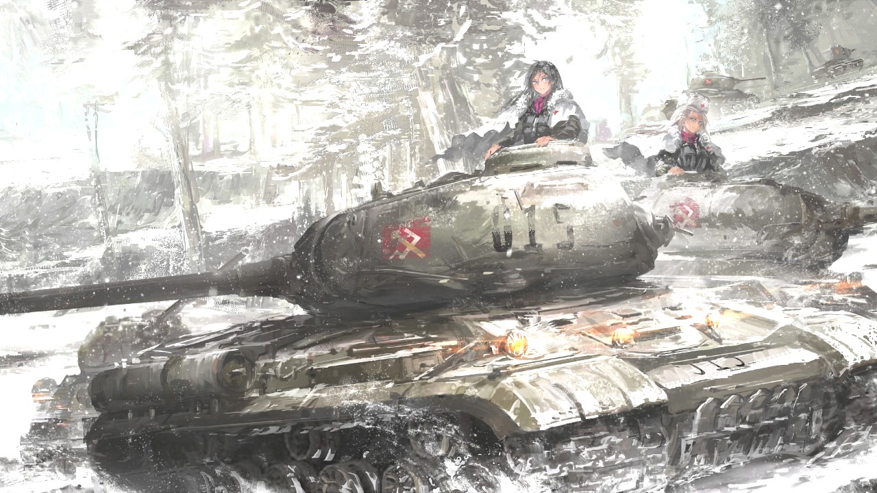 Girls Und Panzer KATYUSHA Pravda Girls High School - YouTube