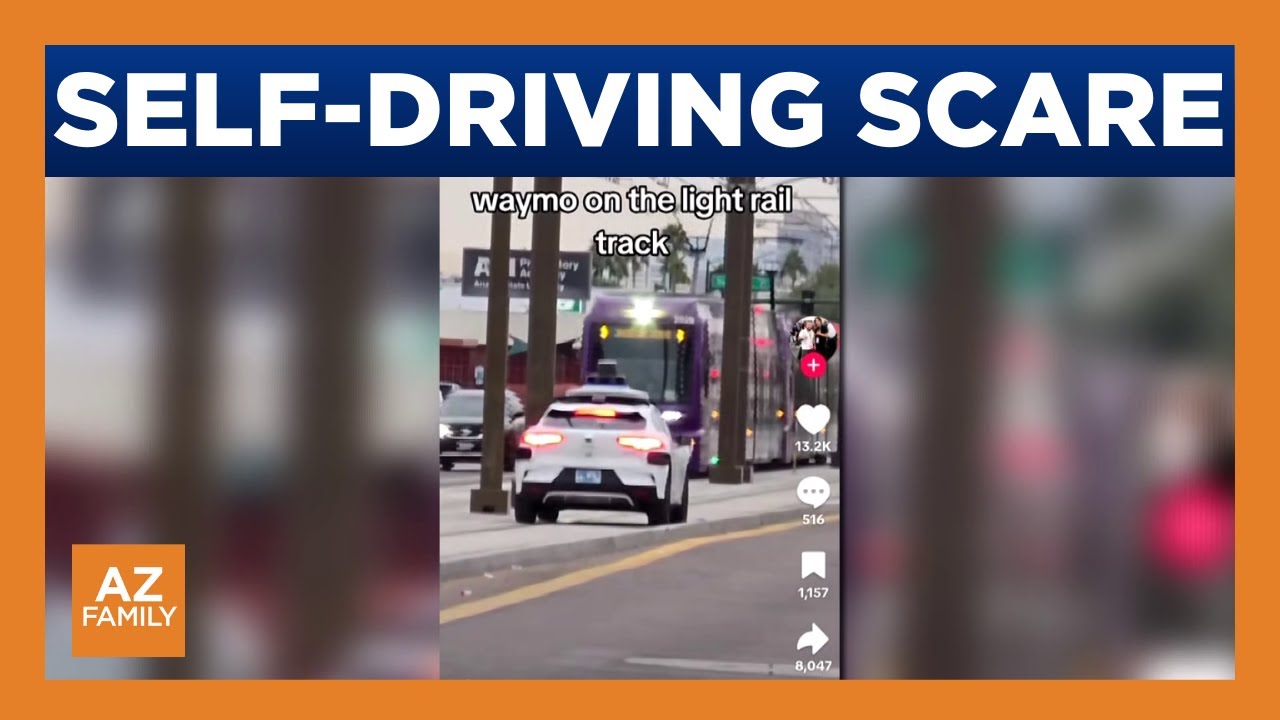 Waymo getting stuck on Phoenix rail rail tracks raises safety concerns ...
