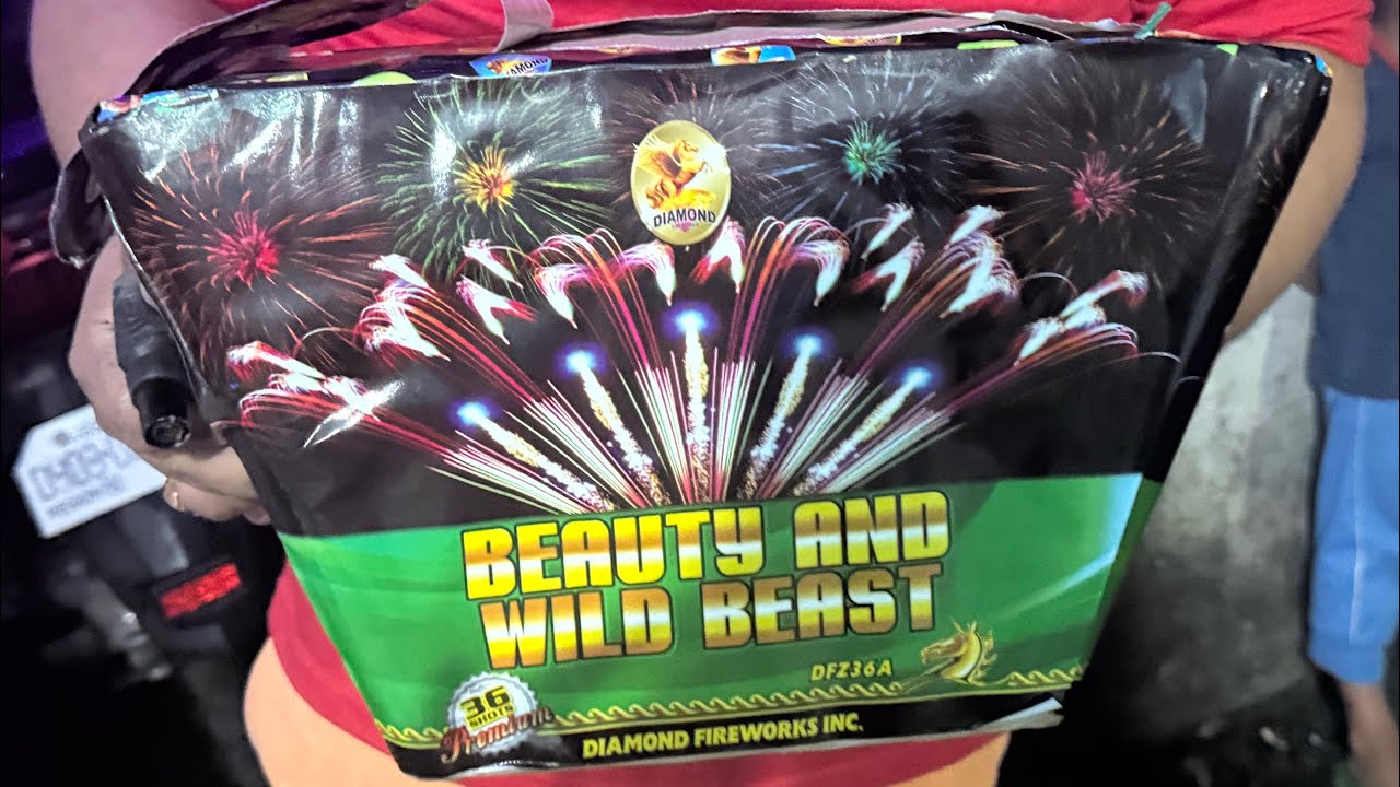 Beauty and Wild Beast by Diamond Fireworks “ Philippines New Year 2026 ...