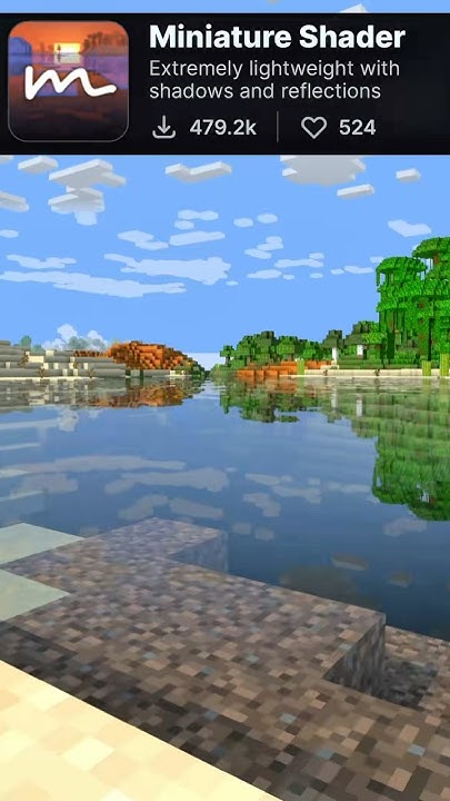 OP Minecraft shader pack #minecraft #funny #shaders #beautiful #real # ...