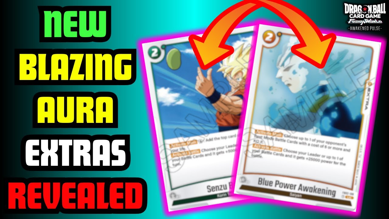 NEW BLAZING AURA EXTRAS REVEALED! - YouTube