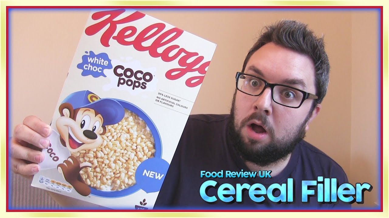 Kellogg's White Choc Coco Pops Review - YouTube