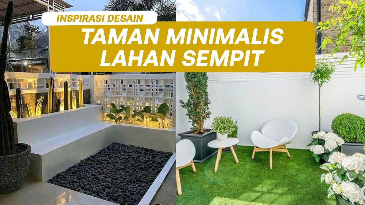 TAMAN RUMAH MINIMALIS UNTUK LAHAN SEMPIT, TETAP AESTHETIC - INSPIRASI ...