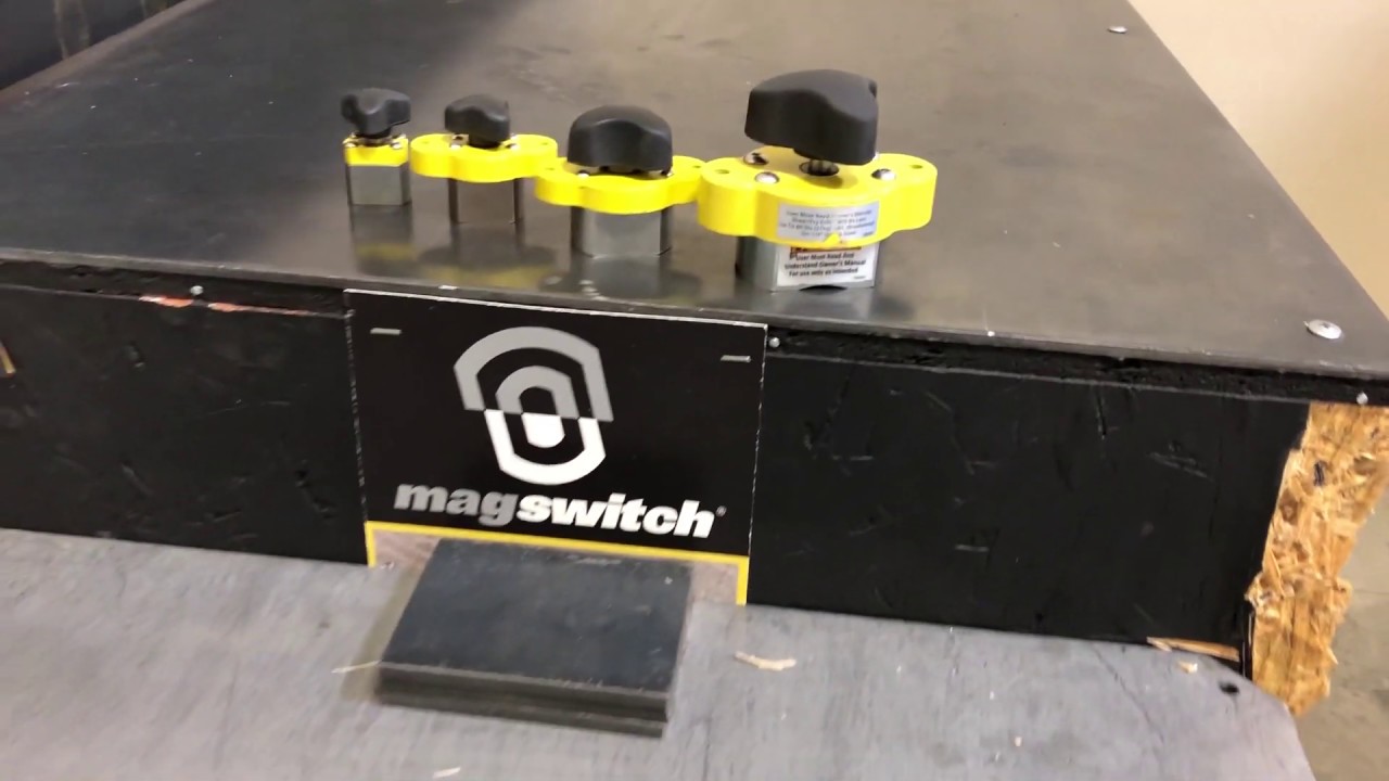 MagJig 60, 95, 150, and 235 Strength Test | Magswitch Technology - YouTube