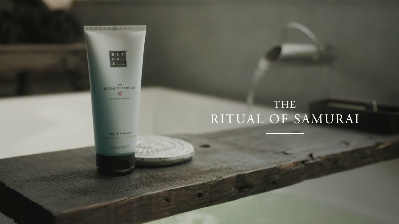 The Ritual of Samurai Sport - Hair & Body Wash | Rituals - YouTube