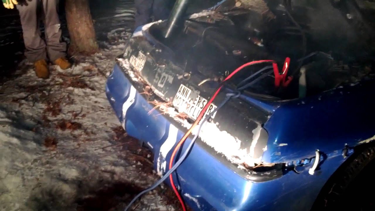 V8 Fiero Cold Start - YouTube