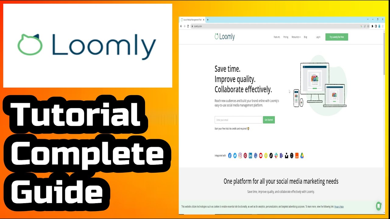 Loomly Review - How to Login and Use Loomly - YouTube