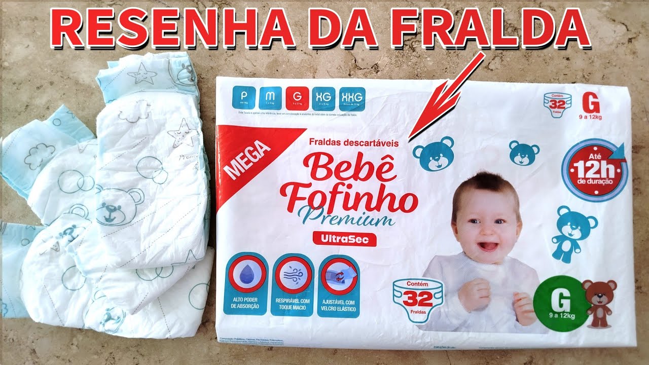 RESENHA DA FRALDA BEBÊ FOFINHO PREMIUM ULTRASEC - Elly Ferreira - YouTube