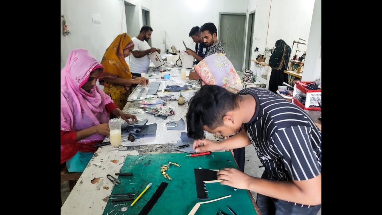 Bidora bag and handicrafts in Bangladesh - YouTube