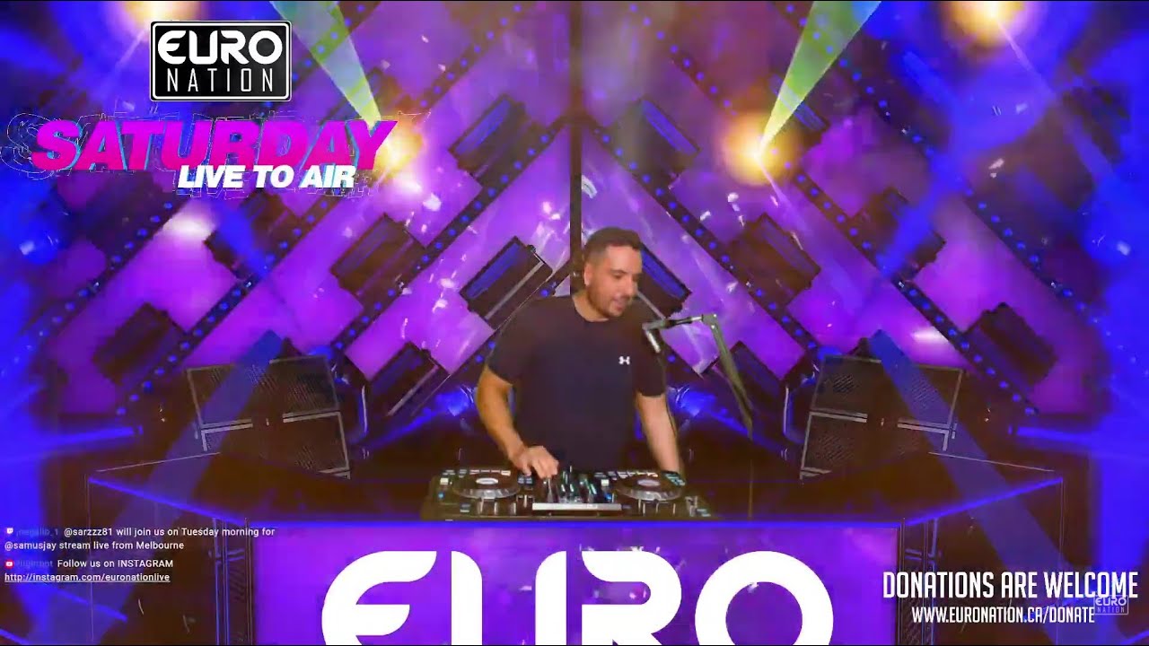 Saturday Night Live | 90s Eurodance, Trance, House Mixshow (April 22 ...