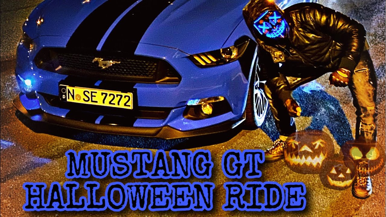 MUSTANG GT HALLOWEEN RIDE - YouTube
