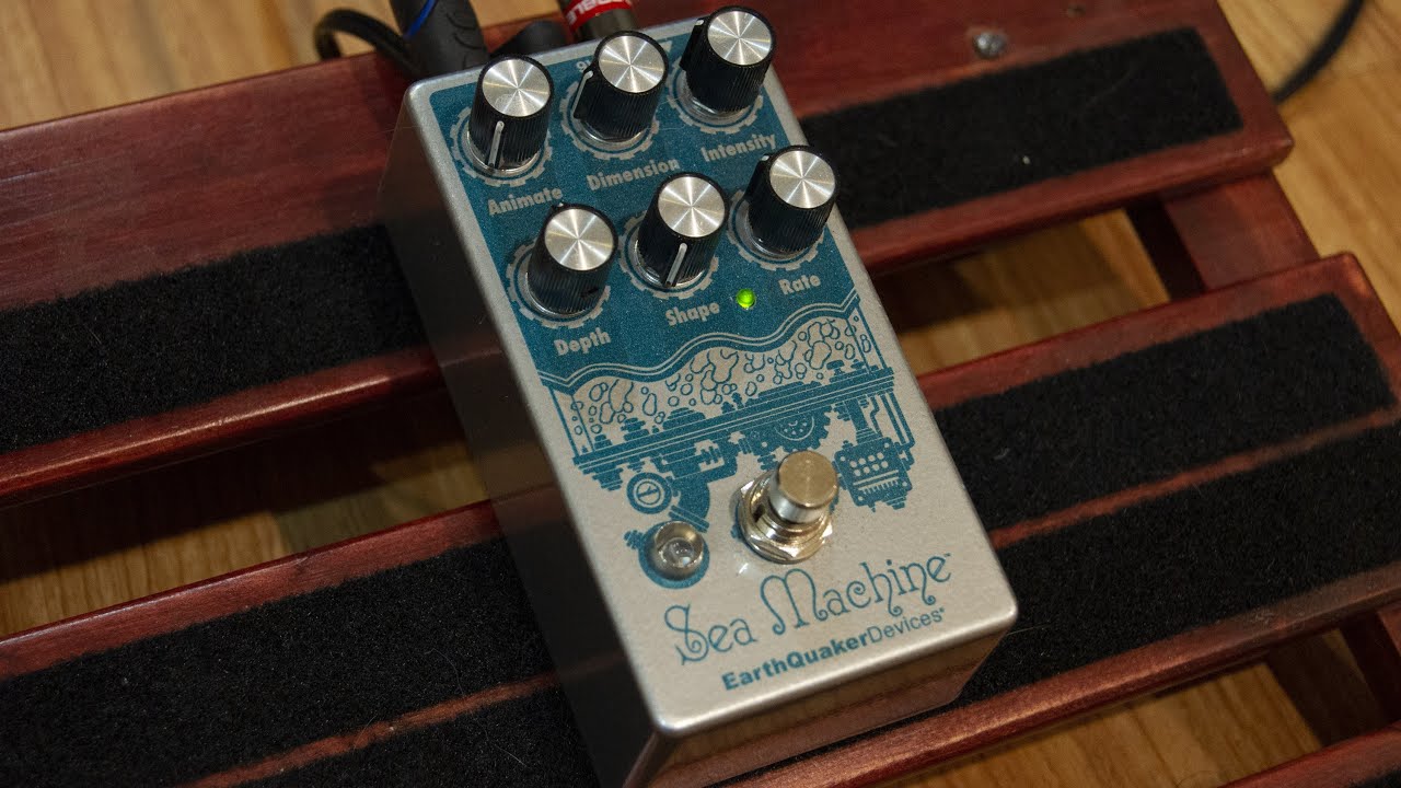 EarthQuaker Devices - Sea Machine v3 Pedal Demo - YouTube