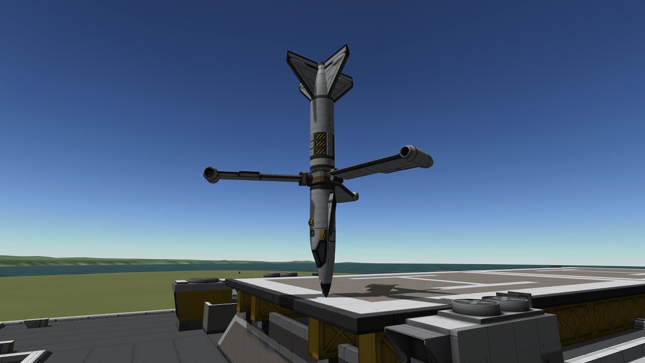 Kerbal Space Program - Triebflügeljäger (Thrust-wing Hunter) WWII VTOL ...