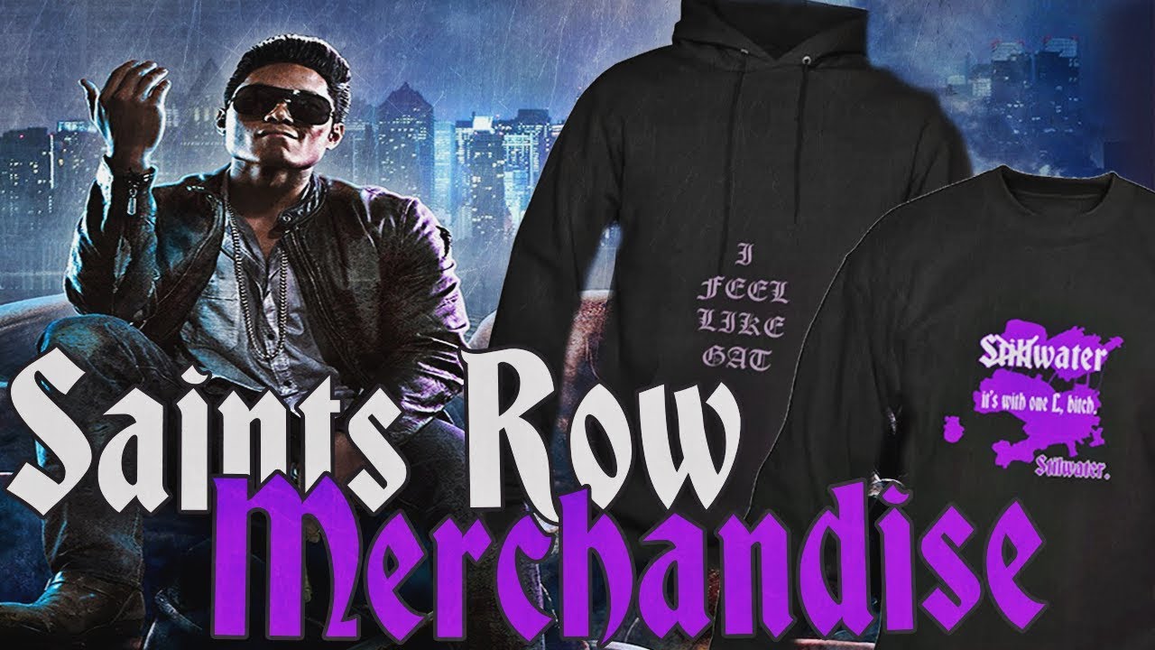My Saints Row Merchandise - YouTube