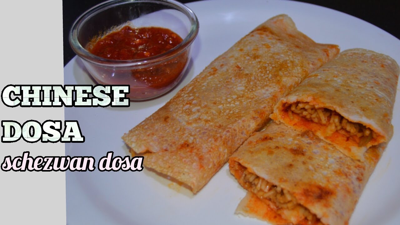 Chinese Dosa recipe-Schezwan Dosa-Spring dosa recipe-Noodle masala dosa ...