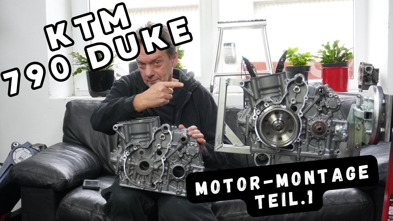 KTM 790 DUKE.... Motorschaden des Jahres.. Neuaufbau Teil.1 🧐☝ - YouTube