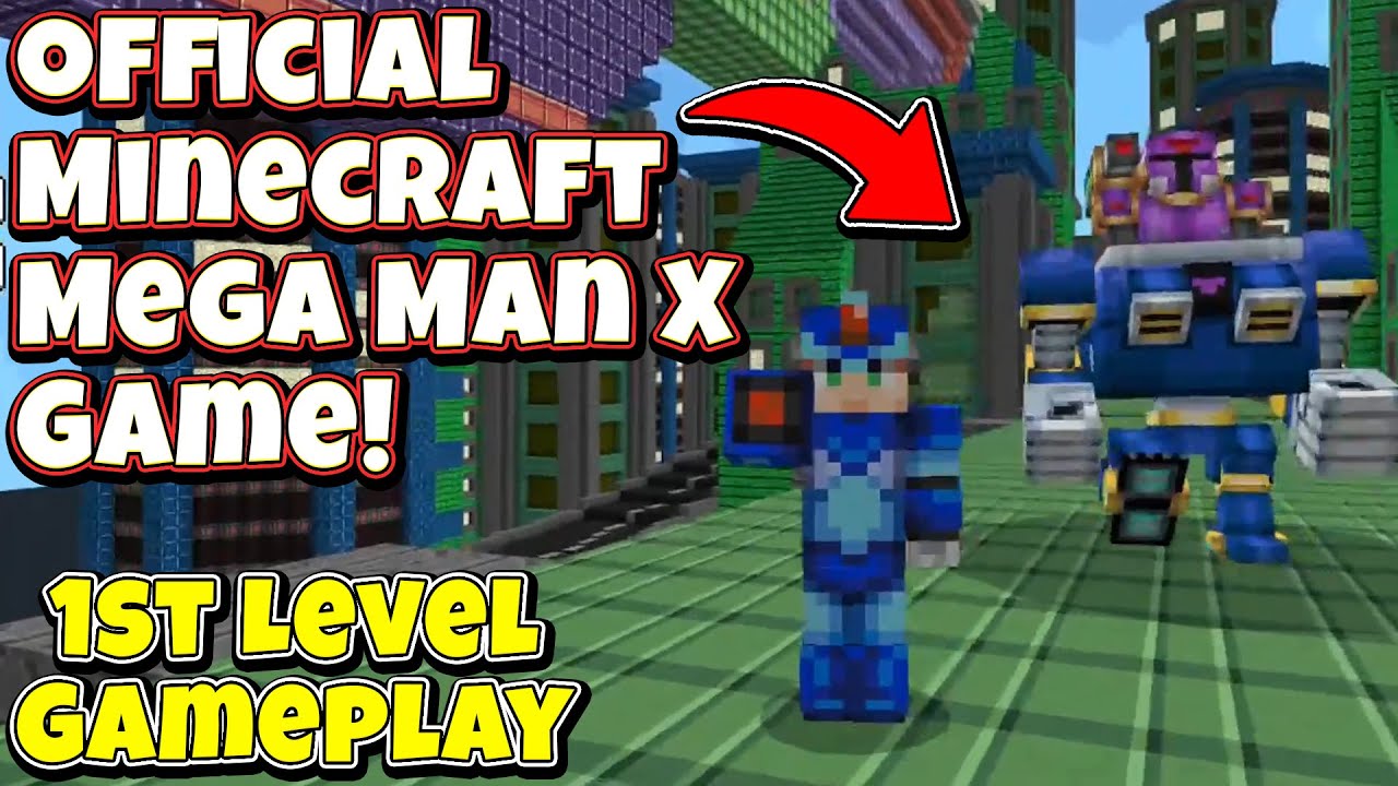 Minecraft Mega Man X Official Game - Gameplay & Tutorial Walkthrough ...