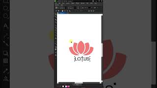 coreldraw tutorial | Lotus flower logo in coreldeaw