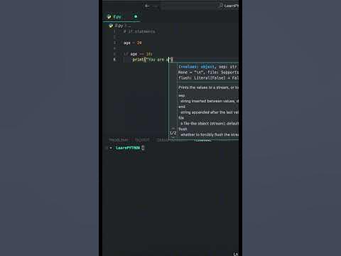 Python for beginners | Part 2 💻 #programming #pythonprogramming #learnprogramming - YouTube