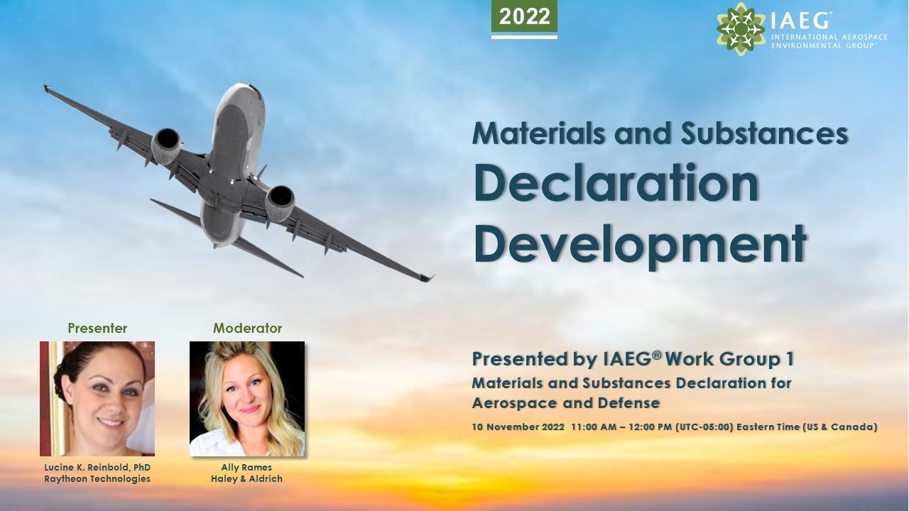 Materials and Substances Declaration Development - YouTube