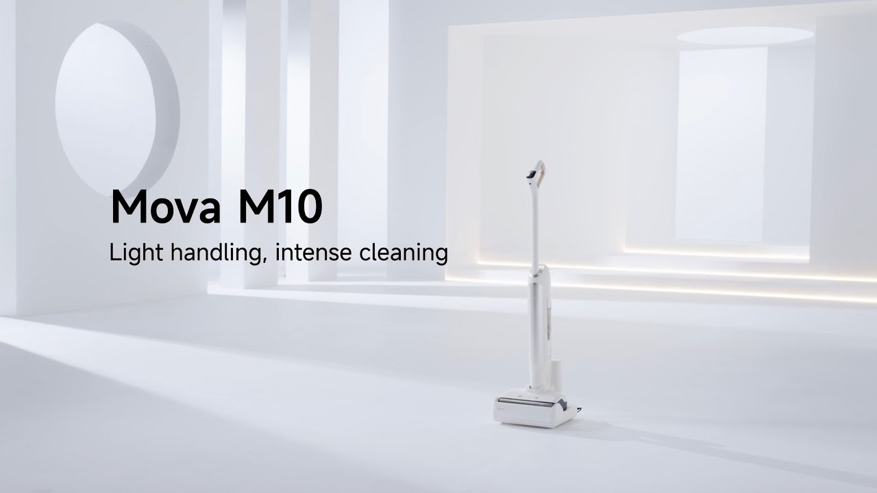 Introducing Mova M10 | Light Handling, Intense Cleaning - YouTube