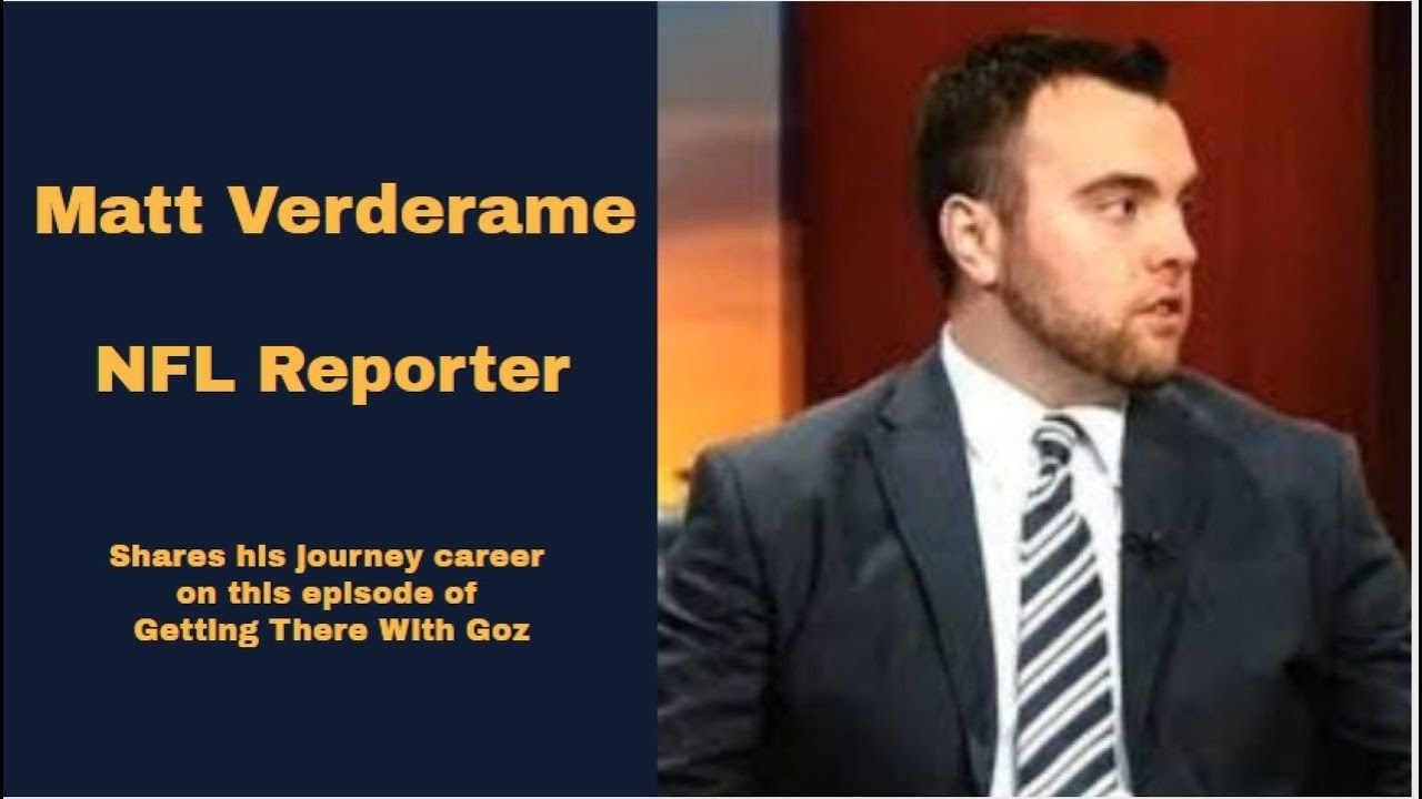Matt Verderame Gets To Be An NFL Reporter - YouTube