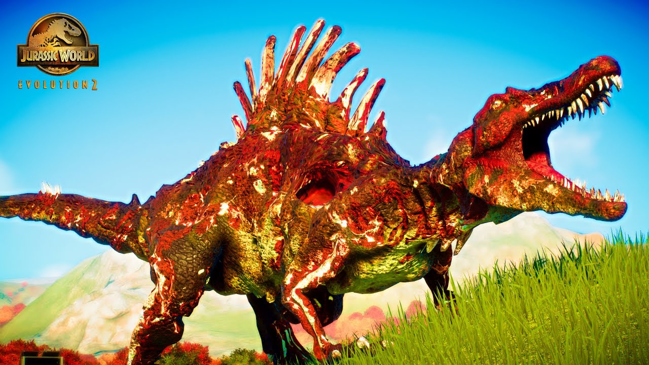 NEW Zombie Spinosaurus Hunting Down Everything in the Park ...