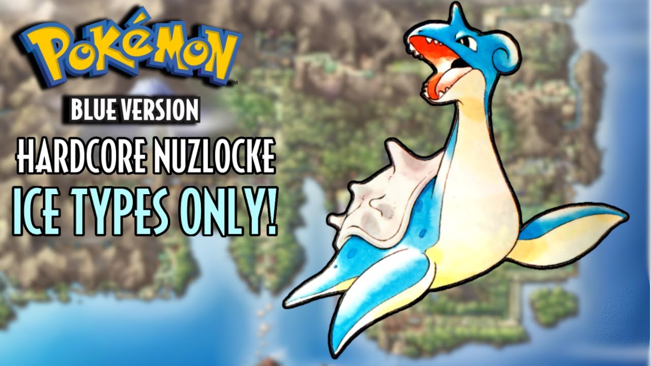 Pokemon Blue Hardcore Nuzlocke - Ice Types Only - YouTube