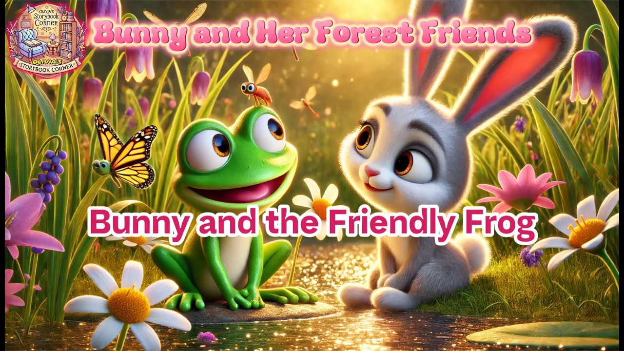 Bunny and the Friendly Frog | Bunny and Her Forest Friends | Bedtime ...