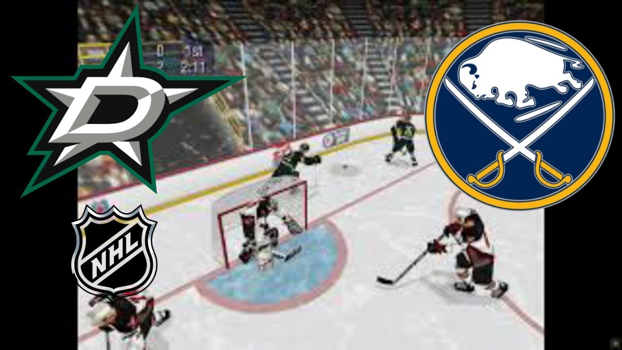 Dallas Stars vs Buffalo Sabres : NHL 99' (computer vs comp sports) Full ...