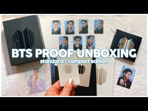 💜 BTS PROOF ANTHOLOGY ALBUM | unboxing standard + compact edition
