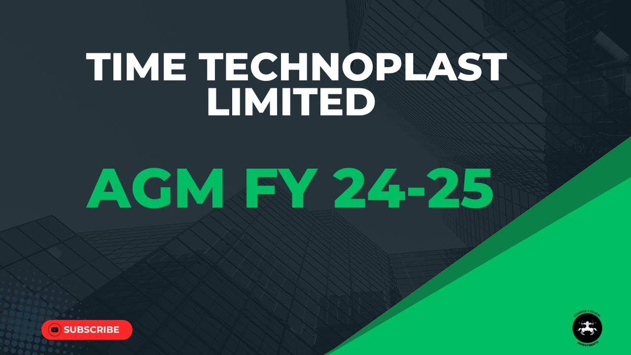 Time Technoplast Limited AGM FY 24-25 - YouTube